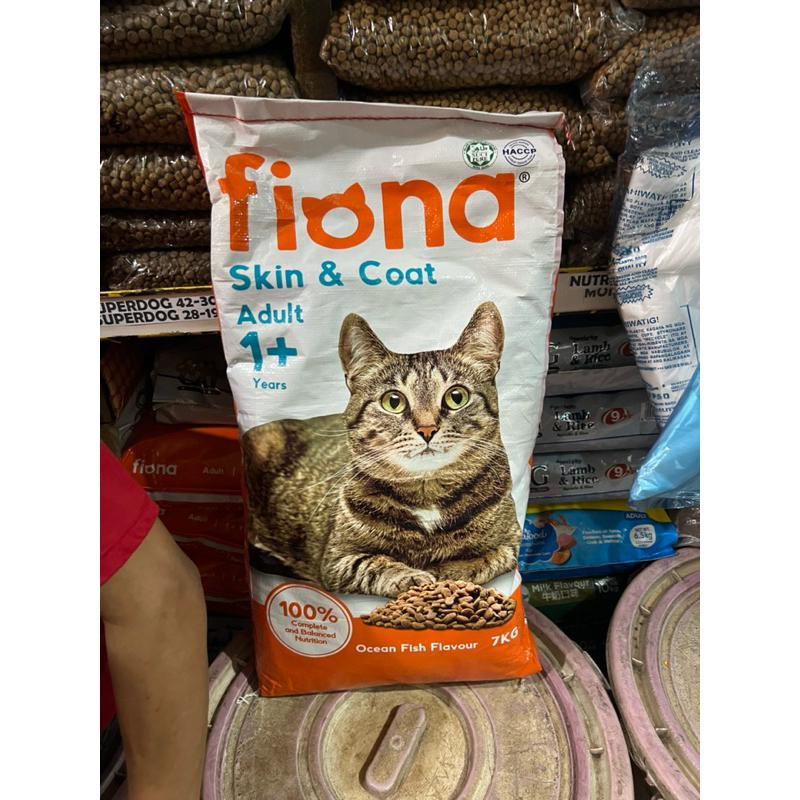 Fiona Skin and Coat Cat Food for Adult 1+ 1kg | Shopee Philippines