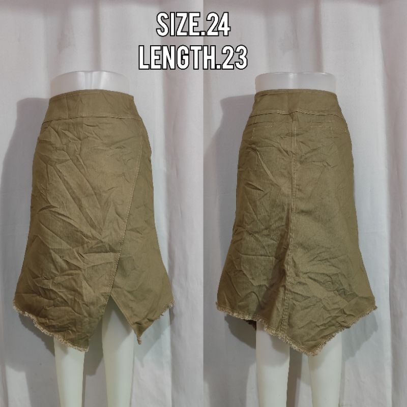 B45 PRELOVED DENIM SKIRT LONG | PALDA 3 | Shopee Philippines