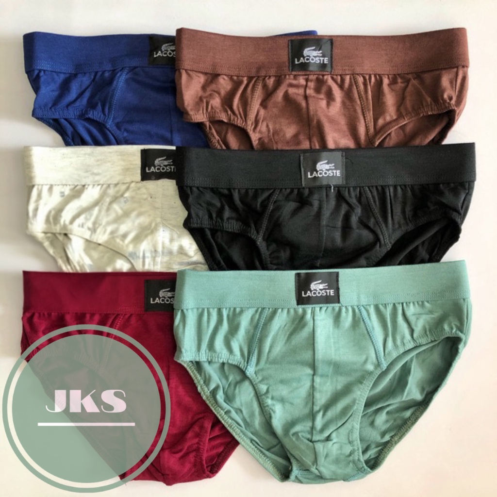 Jks 6Pieces More Brand Men's High Quality Cotton Briefs New | Shopee ...