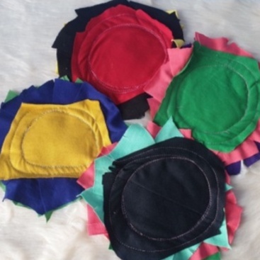 Basahan Small Round Rugs Multi-purpose per pcs | Shopee Philippines