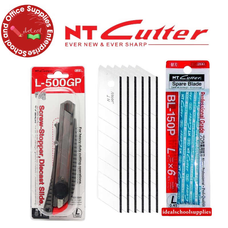 NT Cutter | Heavy-Duty Model #L500GP Refillable | Shopee Philippines