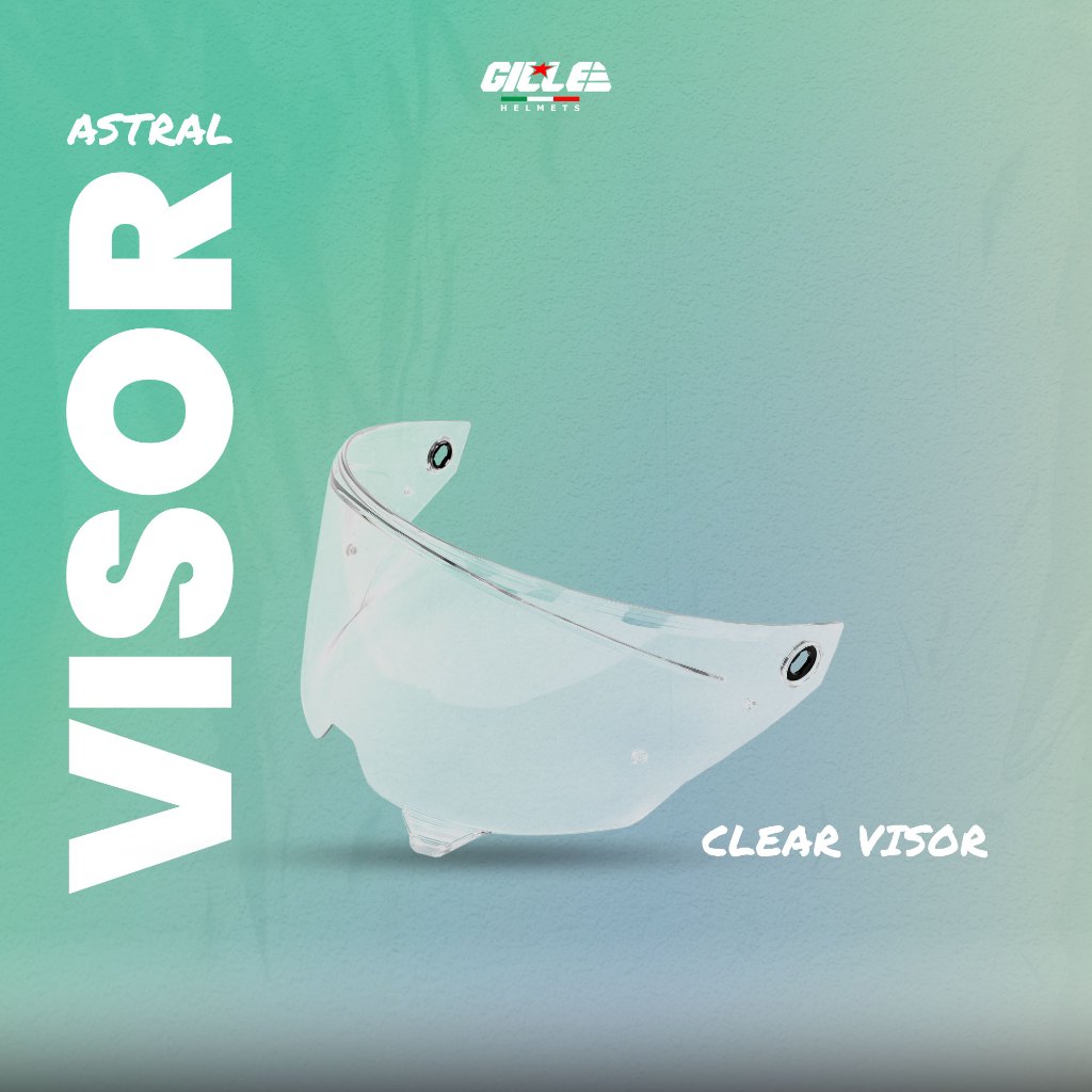 GILLE ASTRAL Clear Lens Outer Visor Accessories Motorcycle Helmets ...