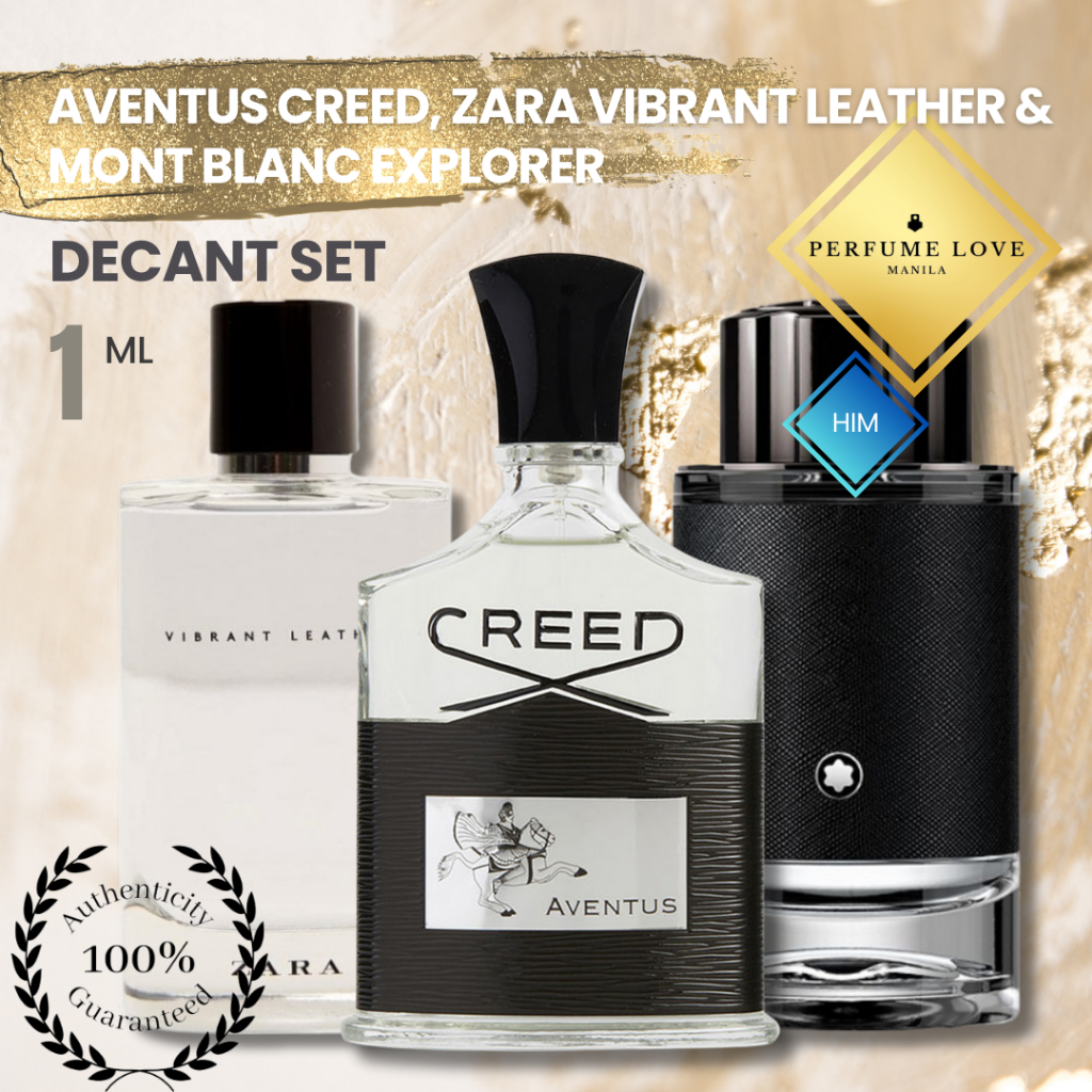 PERFUME DECANT SET 1ml Aventus, Vibrant Leather, and Explorer | Shopee ...