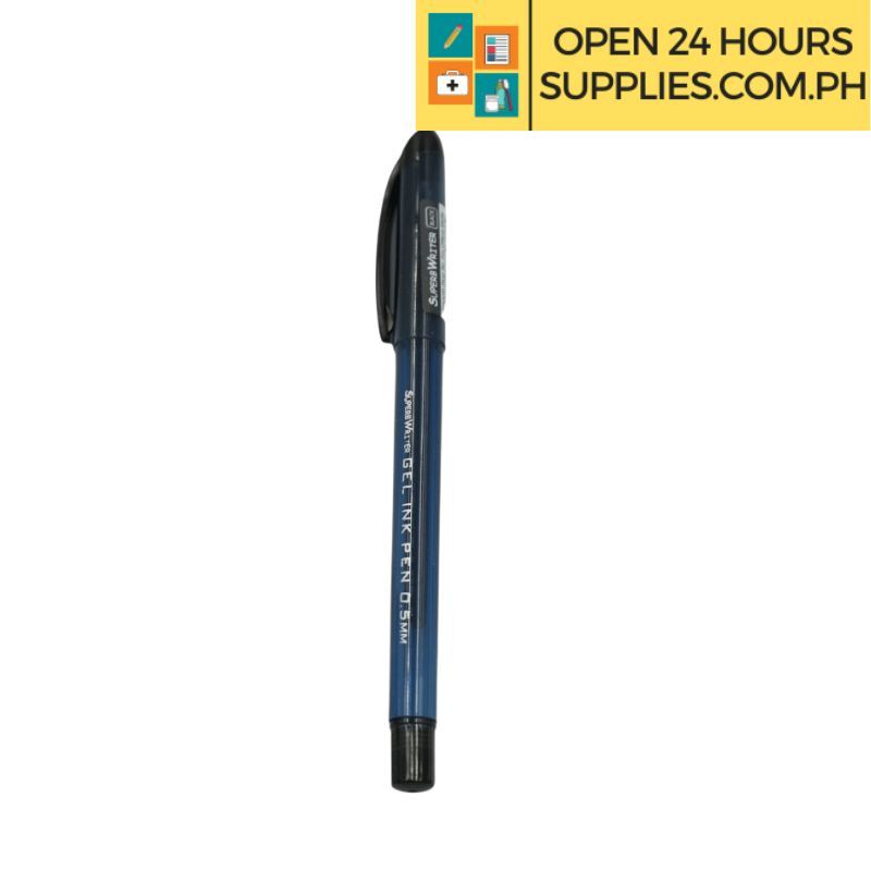 Superb Writer Gel Ink Pen 0.5 Mm Black Blue Red GP- 318 Superbwriter ...
