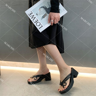 Marche 2024 Women's Fashion Casual 7CM High Heeled Sandals Open Toe ...