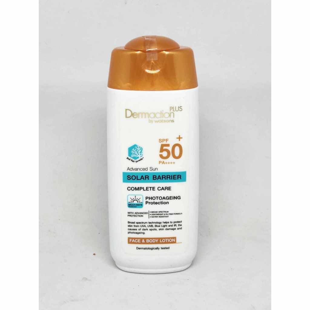 Derm Action Sunscreen Sunblock Face and Body Lotion SPF50 Broad ...