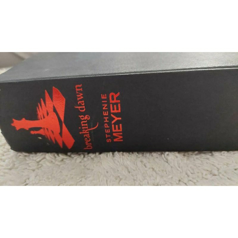 Breaking Dawn by Stephenie Meyer without dust jacket | Shopee Philippines