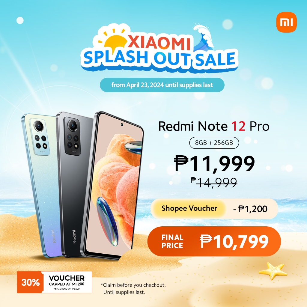 Redmi Note 12 Pro Mobile Phone | Shopee Philippines