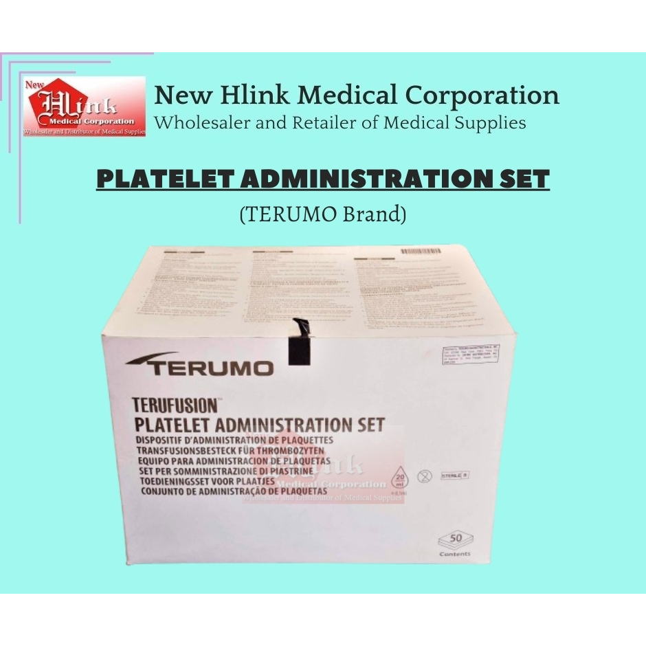 PLATELET ADMINISTRATION SET TERUMO (PLATELET SET) | Shopee Philippines