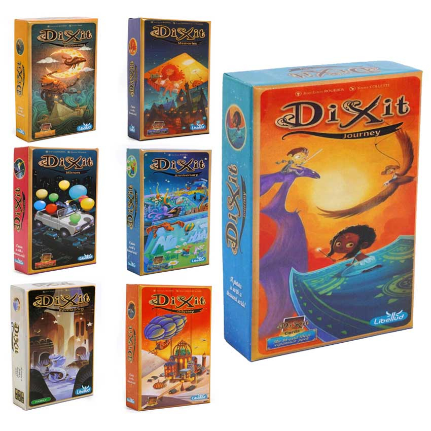 Dixit : Story Telling Card Game Sets - Revelation , Daydream, Mirrors ...