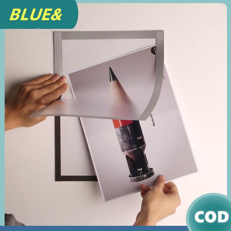 A4 A3 Magnetic Display Sticker Photo Certificate Framework Wall Sticker ...
