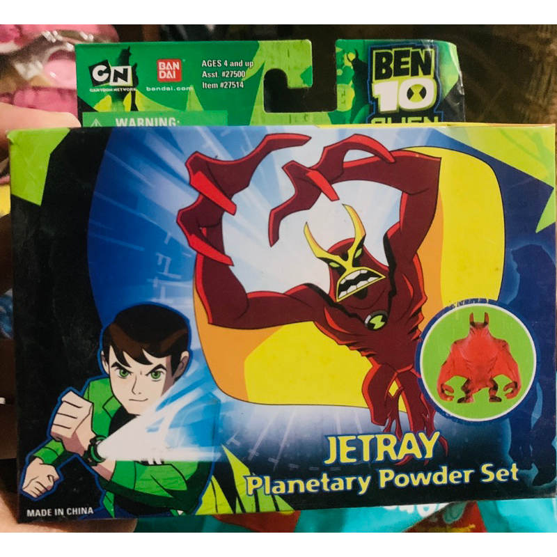 Ben10 Alien Force - Planetary Powder Set Original Bandai | Shopee ...