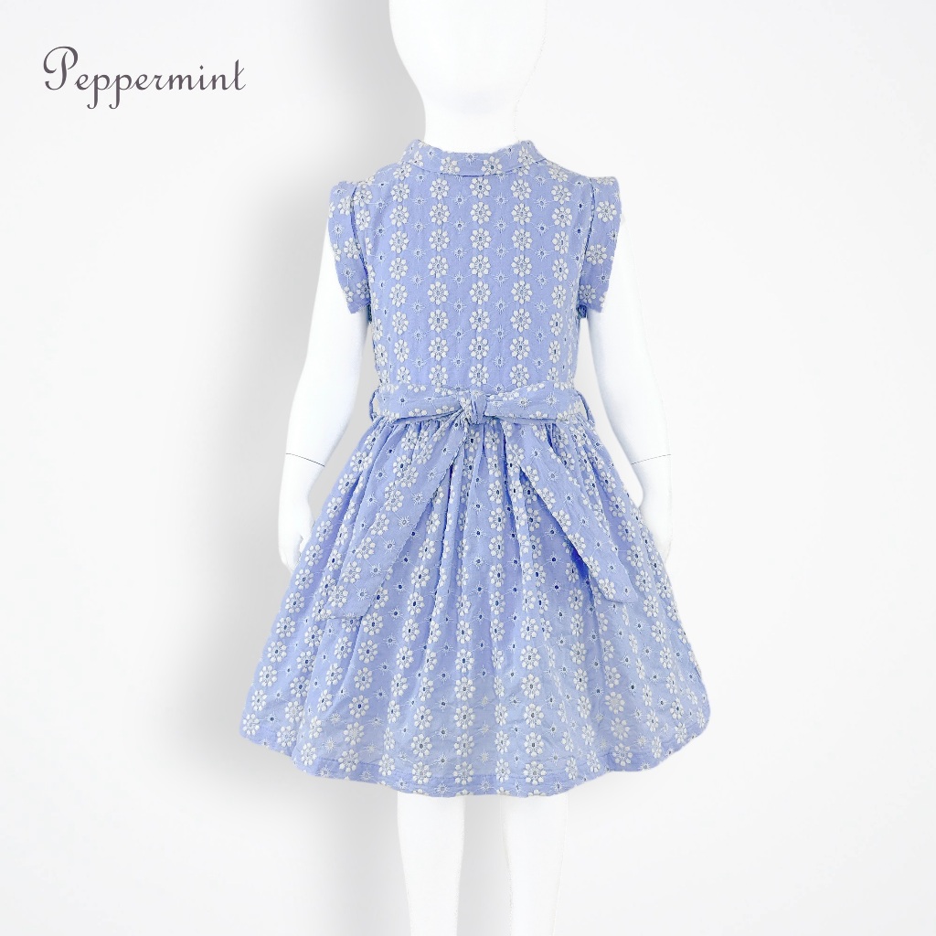 Peppermint Kids Hannah Dress (Light Blue) | Shopee Philippines
