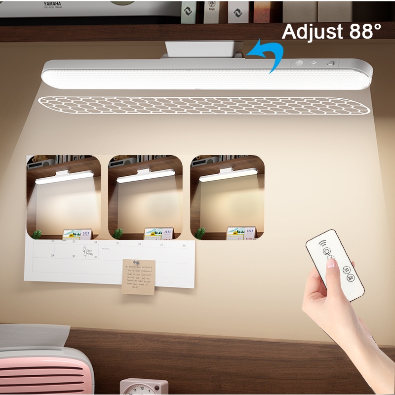28CM Magnetic LED Desk Lamp Night Light Wireless Lamp USB Rechargeable ...