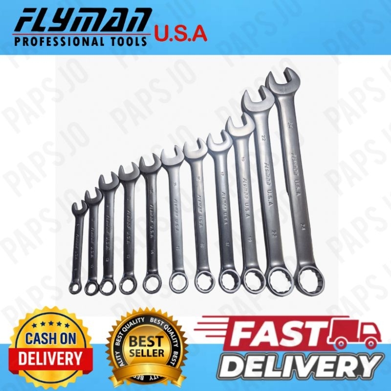 FLYMAN COMBINATION WRENCH (SOLD PER PIECE) | Shopee Philippines