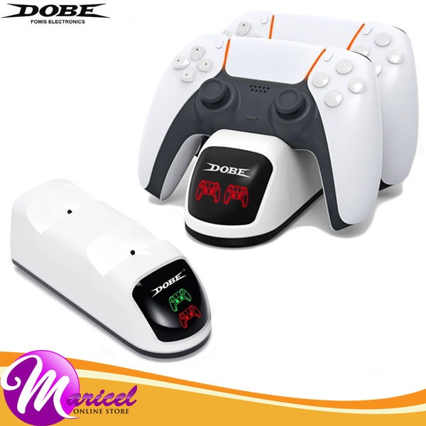 DOBE PlayStation PS5 Controller Dual Charging Dock with LED Charger Indicator TP5-0515B | Shopee ...