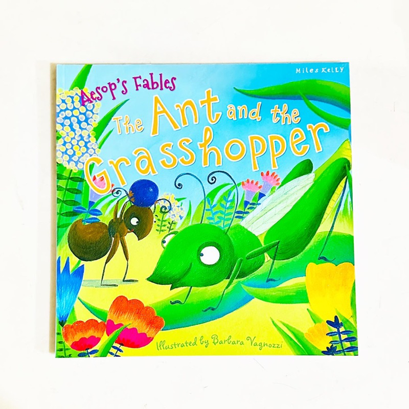 Aesop's Fables: The Ant and the Grasshopper (Paperback) | Shopee ...
