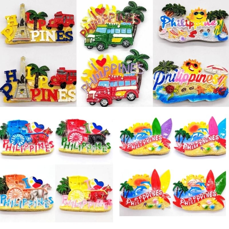 3D Ref Magnet Philippine Destinations Fridge Magnet Philippines ...