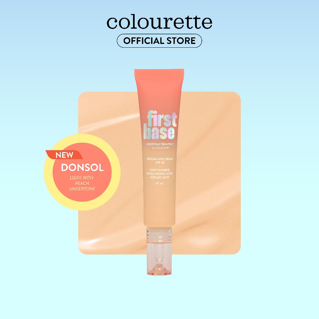 Colourette First Base Everyday Skin Tint SPF30 [Lightweight, Foundation ...