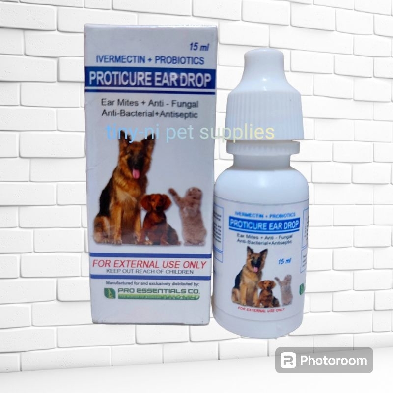 Proticure Ear Drop for Pet Dog and Cat|15ml Ear Mites + Anti-Fungal ... Proticure Ear Drop for Pet Dog and Cat|15ml Ear Mites + Anti-Fungal ...
