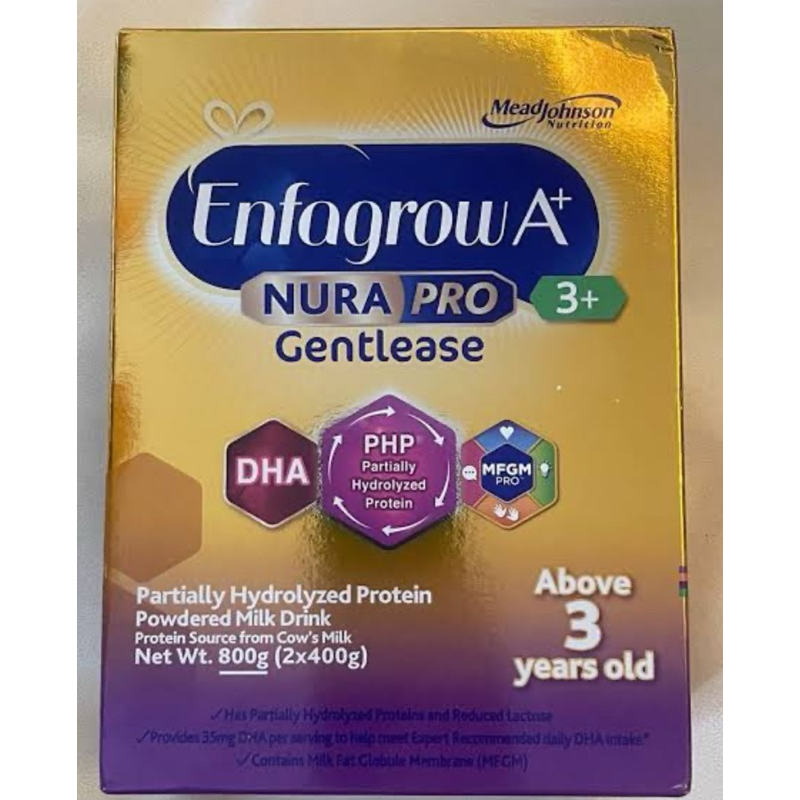 Enfagroww A+ nurapro gentlease 3+ Above 3 years old 800gBOX / 1.6kg ...