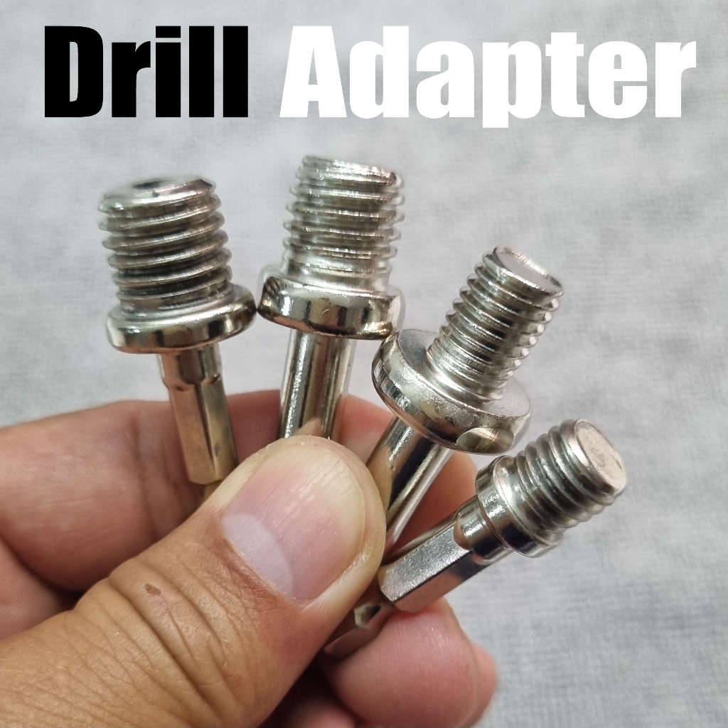 Drill Adapter 1/4" Hex Shank Drill Adapter M8 Drill Adapter | Shopee ...