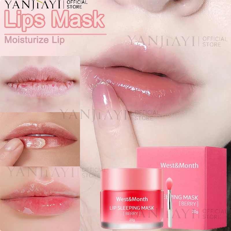 Lip Sleeping Mask Moisturizing Nursing Lip Mask Diluting Lip Lines ...
