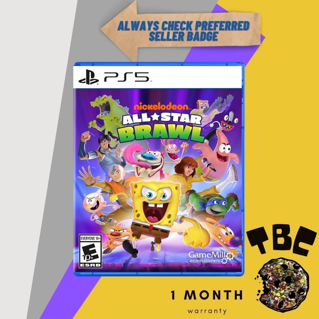 PS5 Nickelodeon All Star Brawl - PlayStation 5 [R1][PRELOVED] | Shopee ...