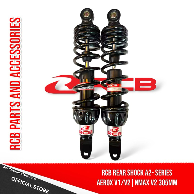 RCB SHOCK A2-SERIES AEROX V1/V2 | NMAX V2 305MM (Pair) | Shopee Philippines