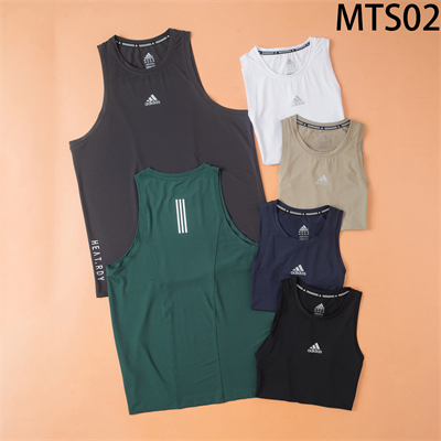 (M-3X)2024 Adidas dry-fit sando men's fitness training basketball ...