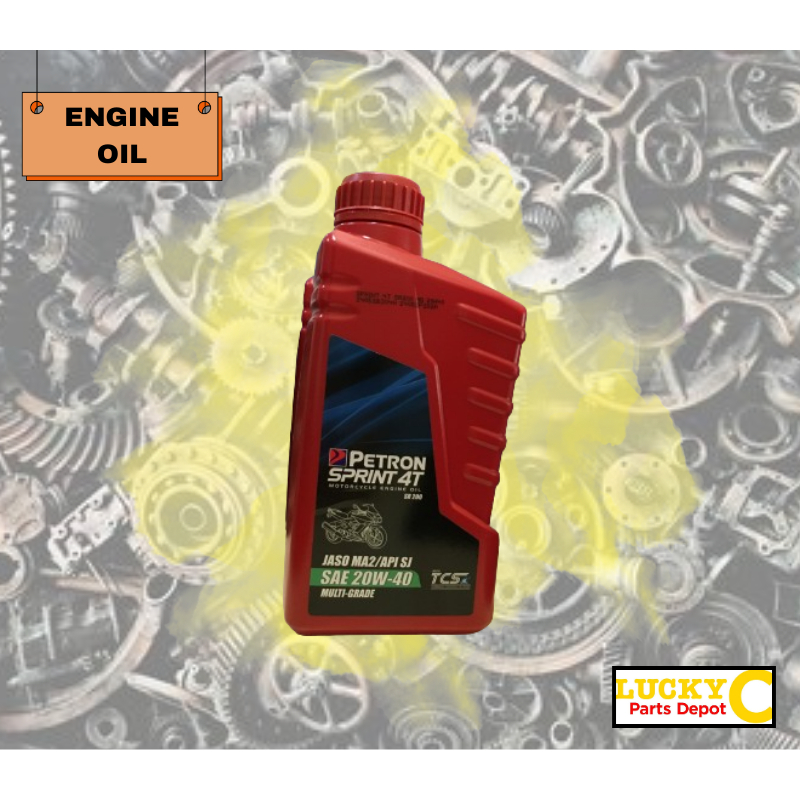 ENGINE OIL SPRINT RIDER 1L 4T SR200 | PETRON | COMMON | Shopee Philippines
