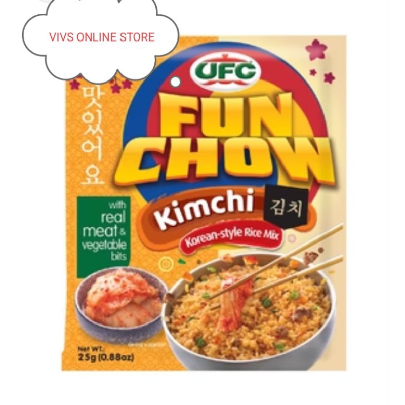UFC Fun Chow Kimchi (25g) | Shopee Philippines