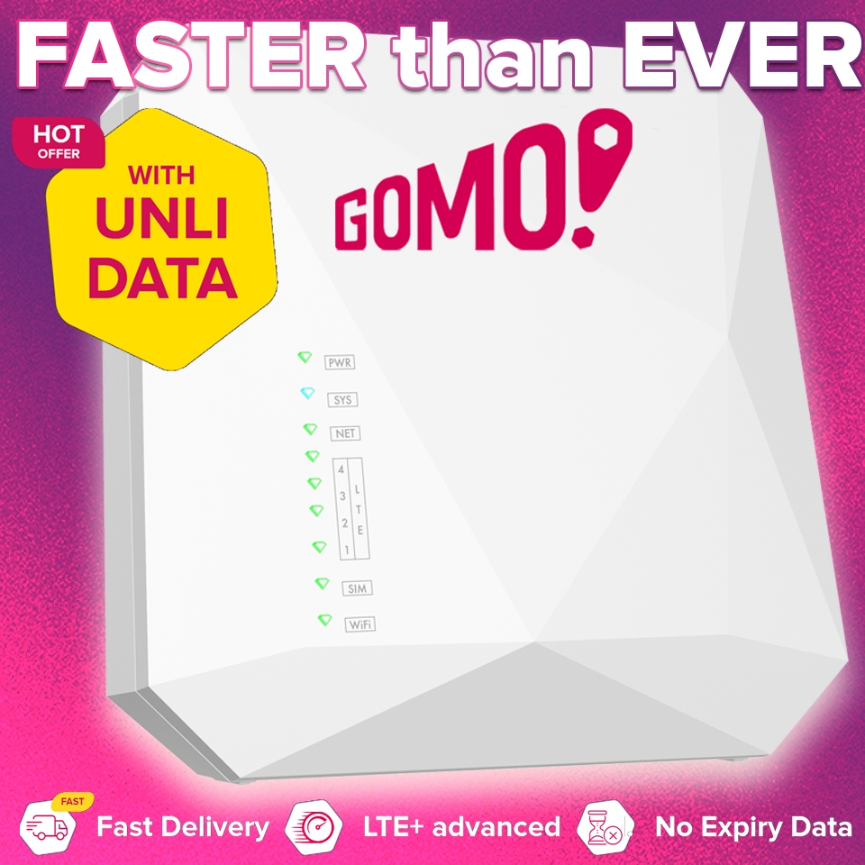 OPENLINE GOMO UNLI DATA D2-220 modem CAT6/7 Dito Smart UnliFam PLDT ...