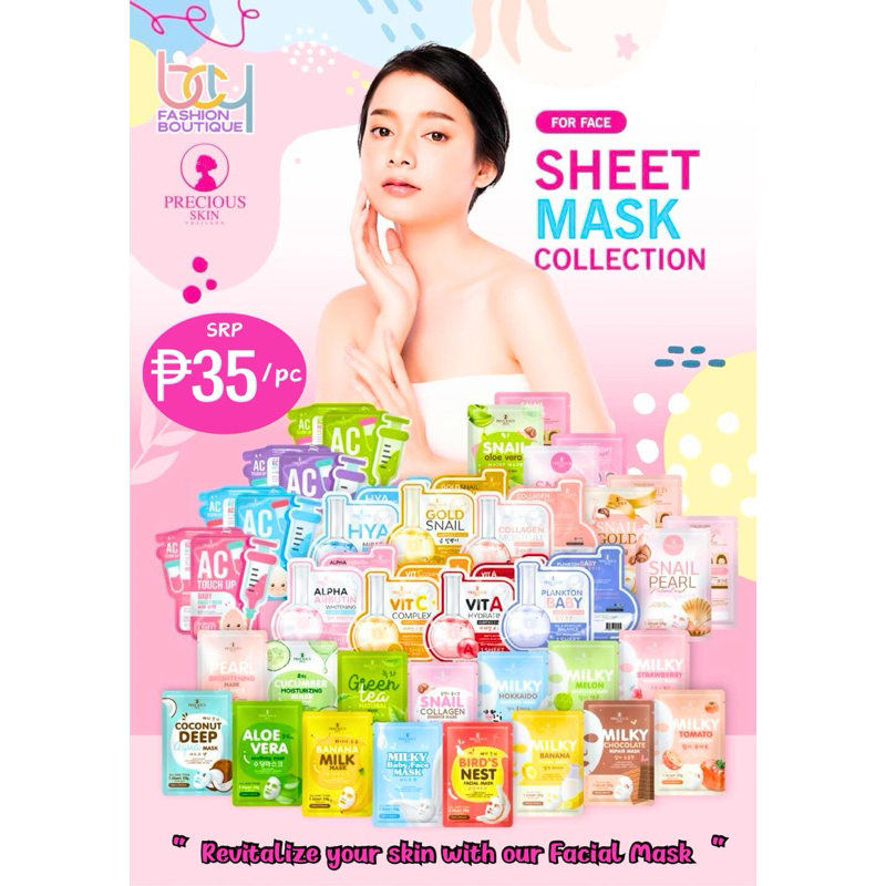 Precious Skin Facial Mask (Thailand brand) | Shopee Philippines