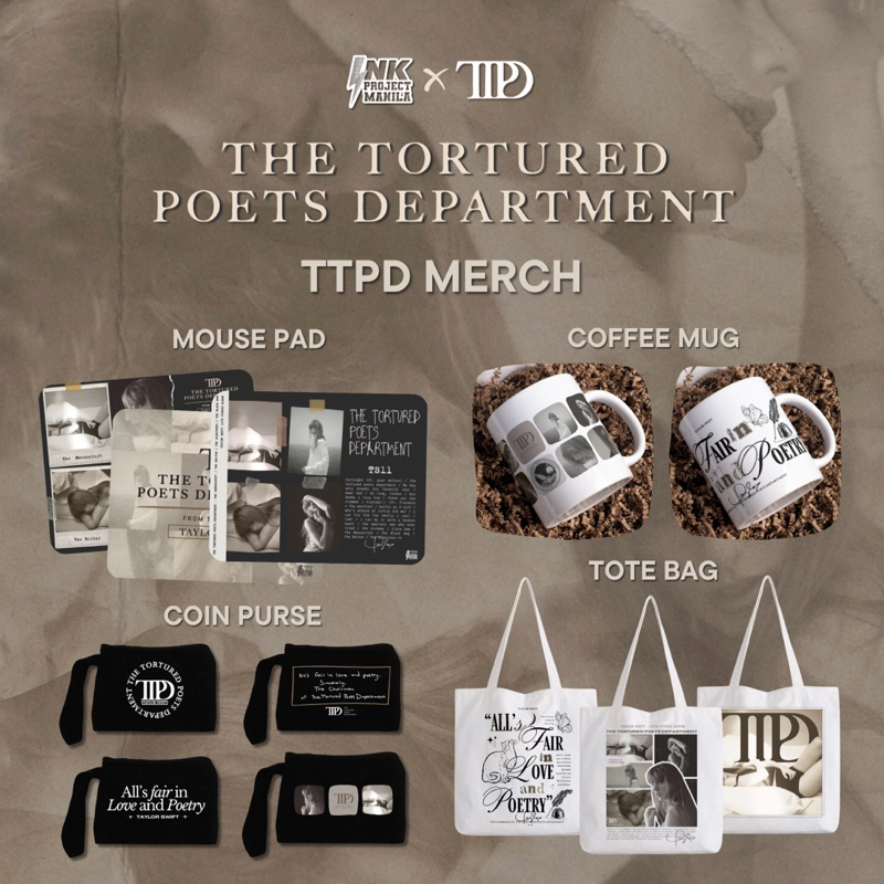 𝗧Ƨ11 𝗧𝗧𝗣𝗗 Merch (Mouse Pad, Coffee Mug, Coin Purse and Tote Bag) by Ink ...