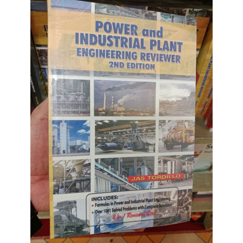 POWER AND INDUSTRIAL PLANT ENGINEERING REVIEWER 2ND EDITION | Shopee ...