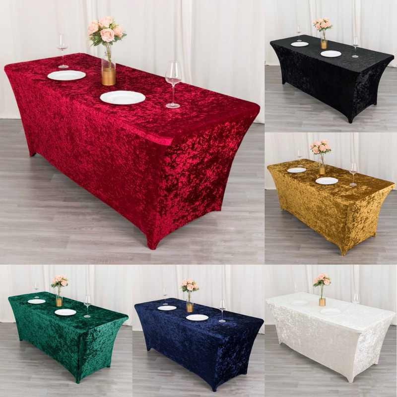 FULL TABLE CLOTH1 Spandex Life.Time. Rectangle Folding Table Cloth ...