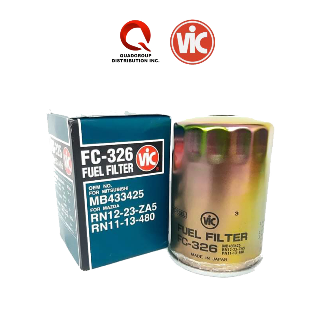 VIC FILTERS - FC-326 FUEL FILTER | Shopee Philippines