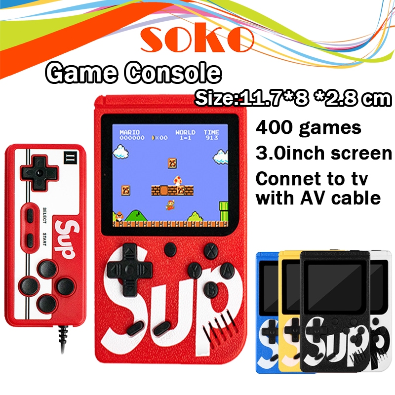 【In Stock】3-Inch Retro Mini Pocket Game Console 400 in 1 Gameboy ...
