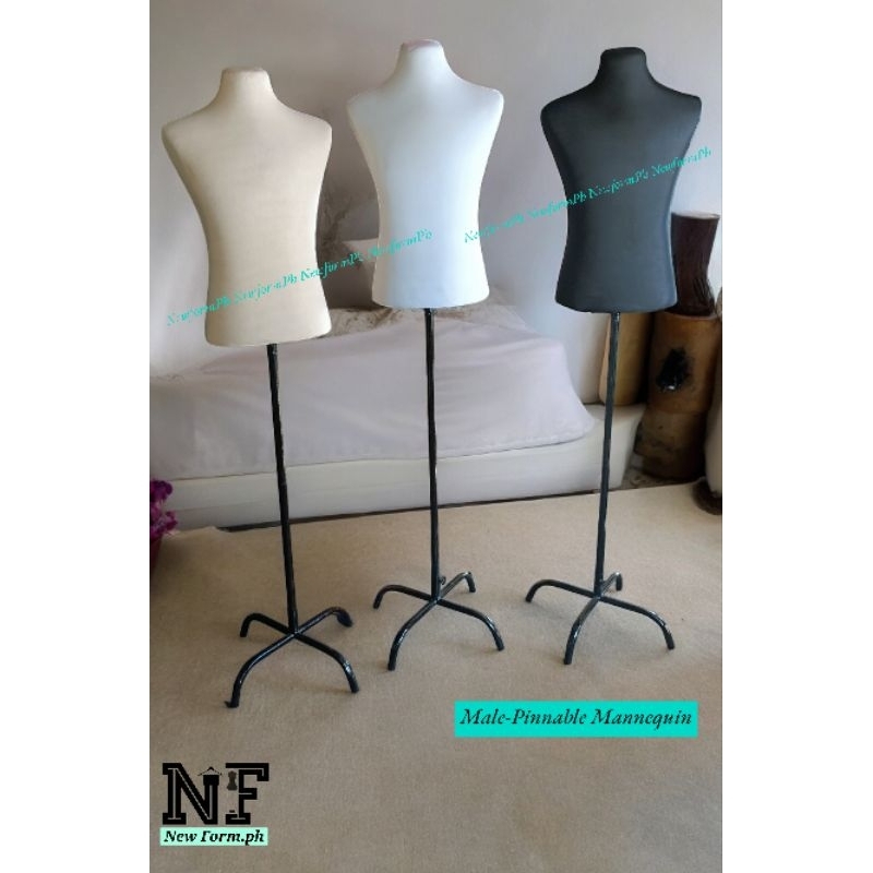 (Male) Pinnable Mannequin with Cross Stand | Shopee Philippines