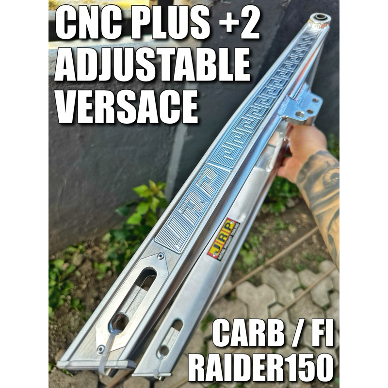 RAIDER150 CARB/FI JRP VERSACE/CNC LIGHTEN SWING ARM PLUS+2 | Shopee ...