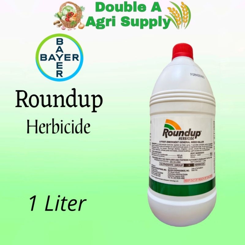 Roundup / Round Up Post Emergent Herbicide / General Weed Killer 1 ...