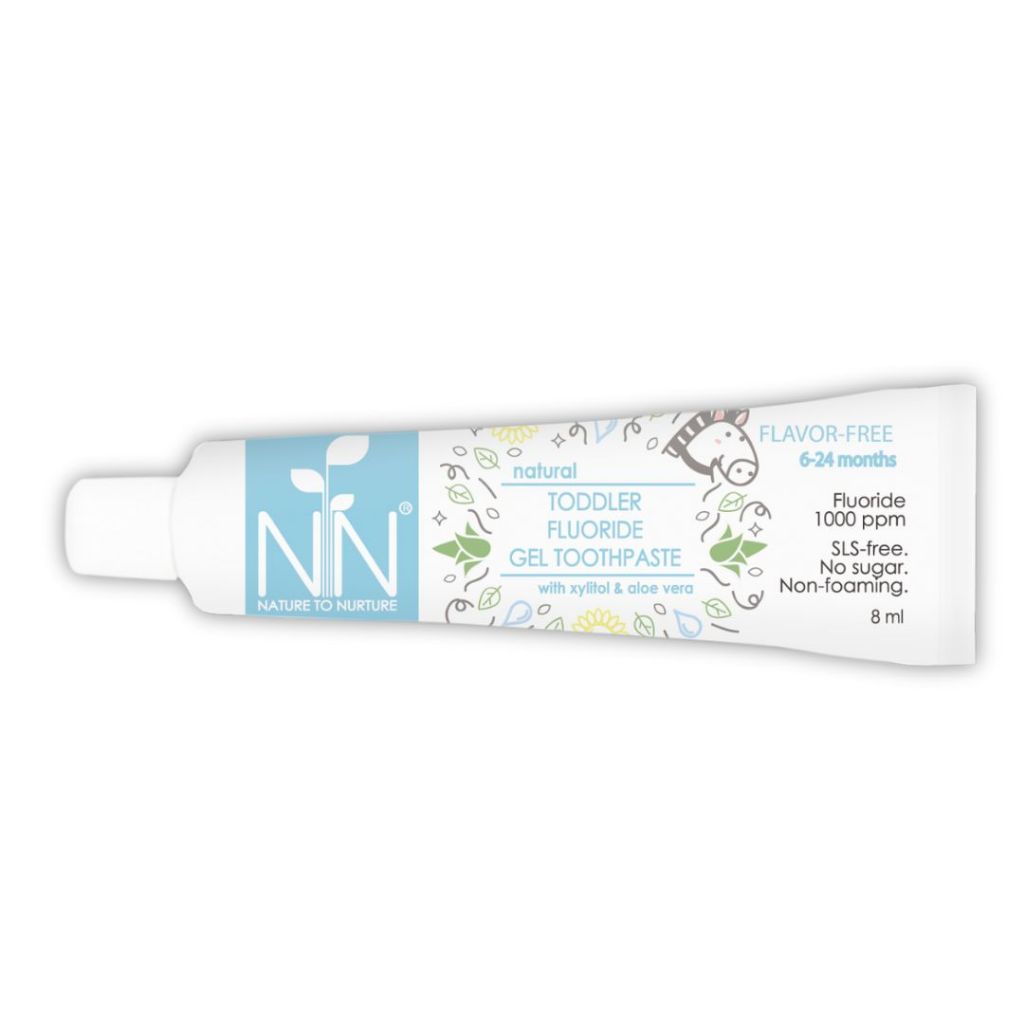 Nature to Nurture Toddler Fluoride Gel Toothpaste Sampler Pack (8ml ...