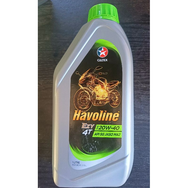 CALTEX HAVOLINE 1LT OIL for motorcycle | Shopee Philippines