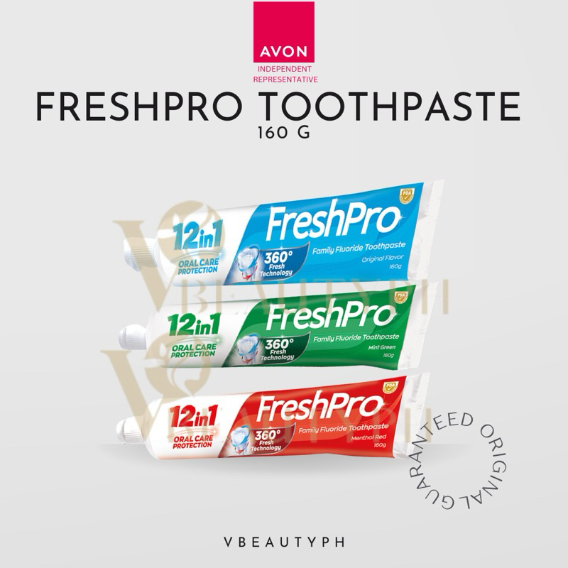 AVON Fresh Pro Flouride Toothpastes | Shopee Philippines