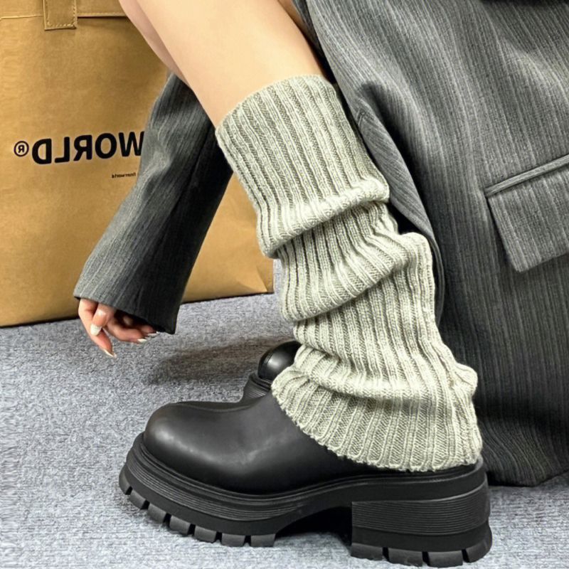 KOREAN Leg socks compression stockings Calf socksLeg guffs WHITE SOCKS ...