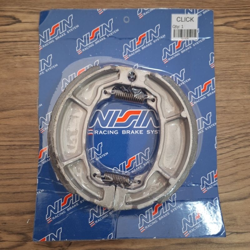BRAKE SHOE CLICK125/150, HONDA BEAT (nissin japan) | Shopee Philippines