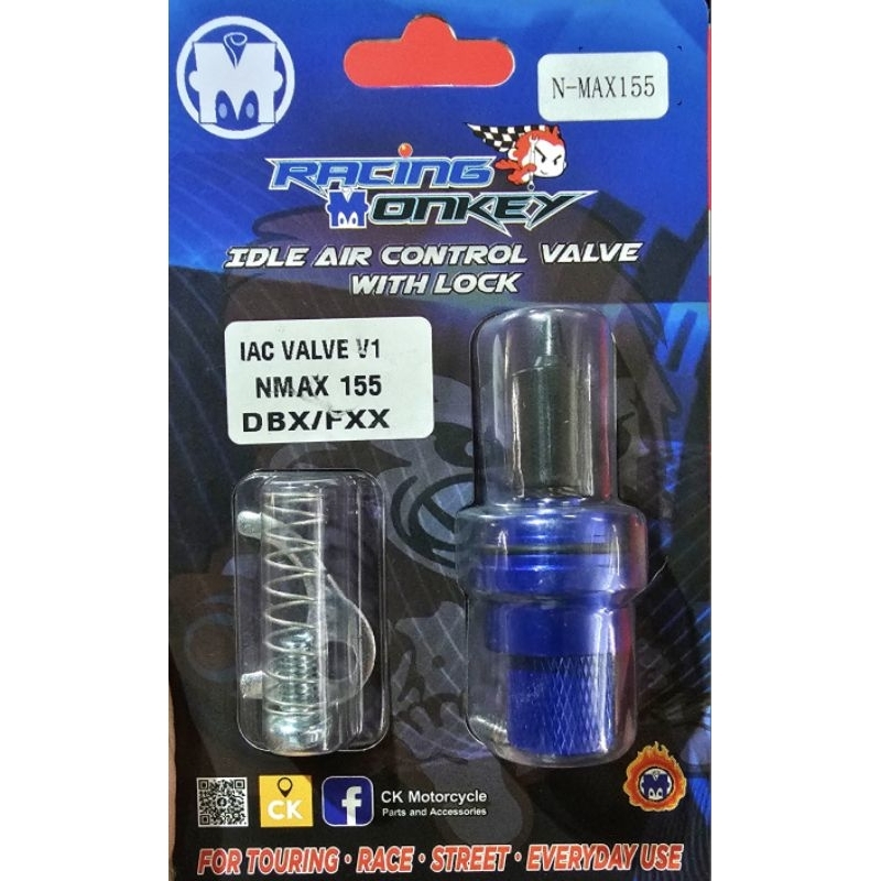 RACING MONKEY IDLE AIR CONTROL VALVE LOCK ( IAC / ISC ) FOR YAMAHA NMAX ...