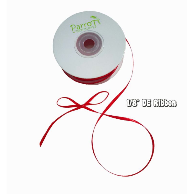 DE 1/8" Satin Ribbon for Flower Bouquet Ribbons (Arts/Crafts/DIY ...