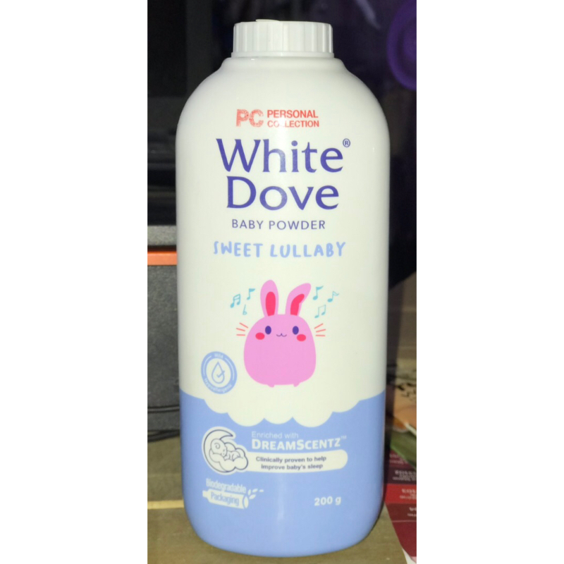 White Dove Baby Powder Sweet Lullaby 200g | Shopee Philippines
